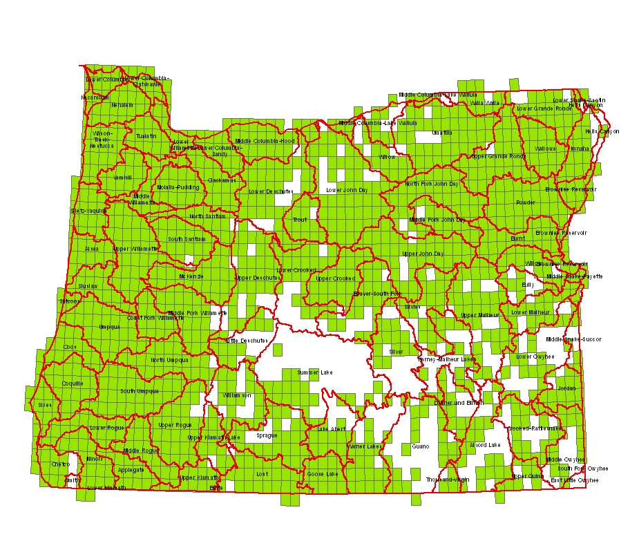 ODFW - Natural Resources Information Management Program - Fish Barrier Maps